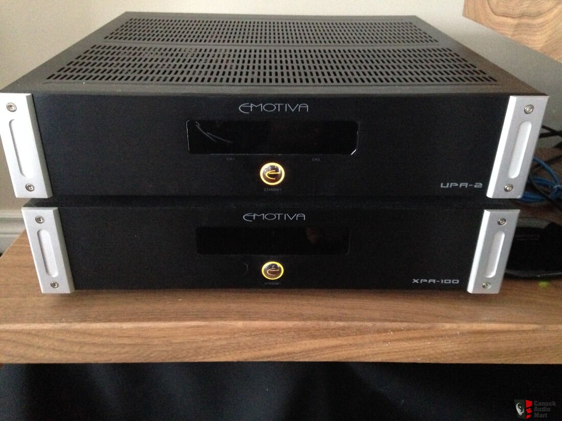 Emotiva XPA 100 Mono Blocks & UPA 2 Two Channel Amps Photo #1825684 ...