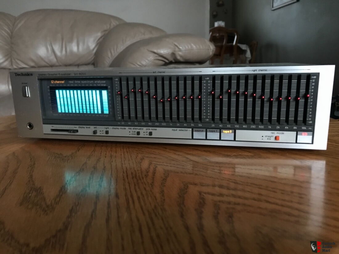 RARE: Technics SH-8055 12 BAND Equalizer with spectrum analyzer ...