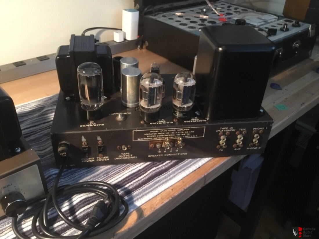 Pair of Eico HF-20 Photo #1827512 - Canuck Audio Mart