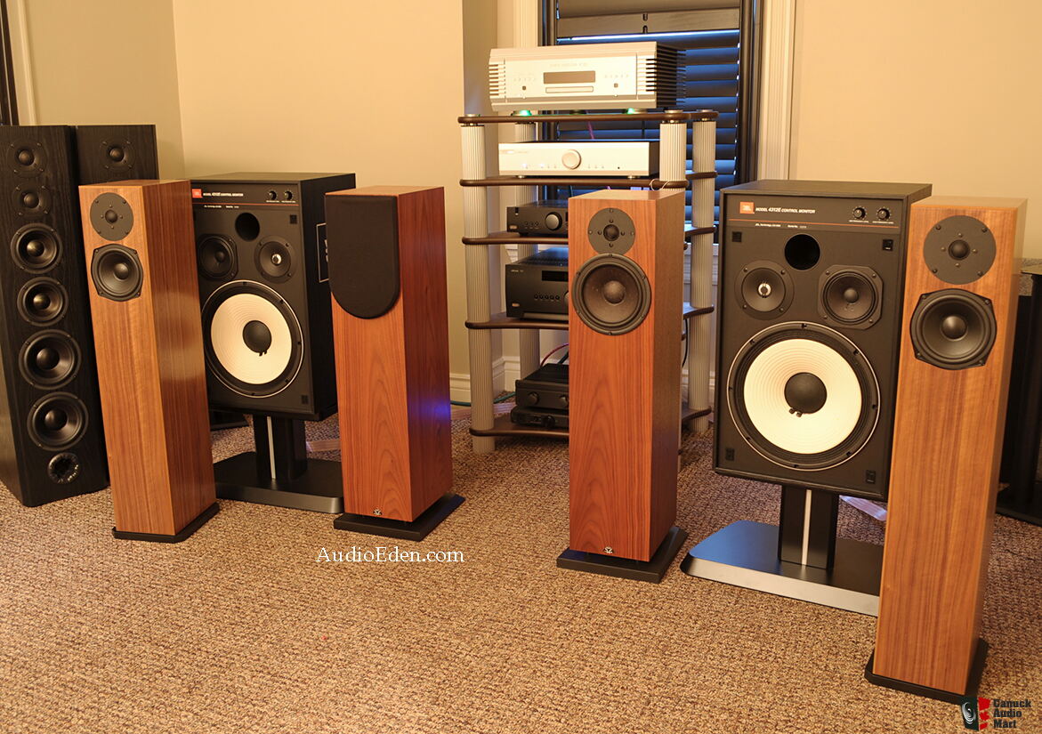 Kudos X3 Floor Standers in Rosenut Finish Photo #1828678 - Canuck Audio ...