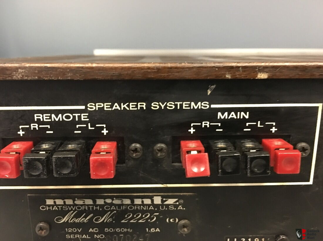 Vintage Marantz 2225 Stereophonic Receiver (1976-77)! Fully Serviced ...