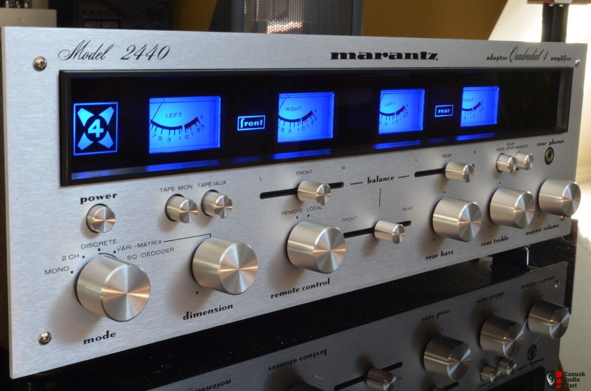 Marantz 2440 Quad Amplifier Face PLate Photo #1830143 - Canuck Audio Mart