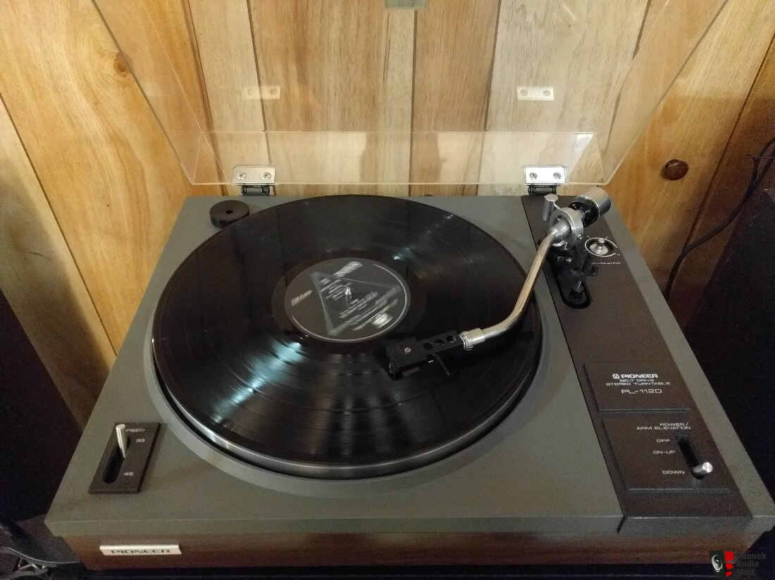 Pioneer PL-112D turntable with Stanton 500 cartridge Photo #1830169 ...