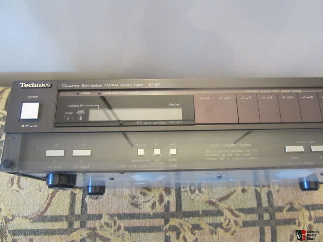 Technics ST-G7 - Fantastic Tuner - Rarely Sold (PICS ADDED) Photo ...