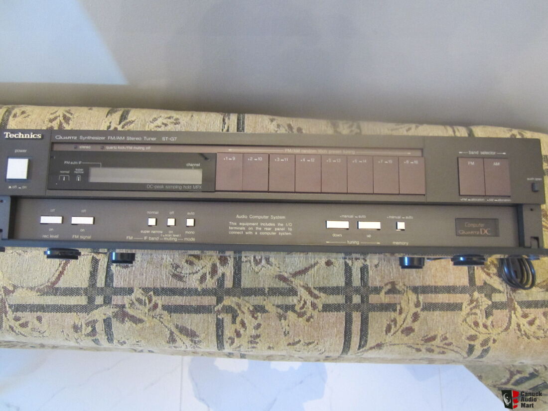 Technics ST-G7 - Fantastic Tuner - Rarely Sold (PICS ADDED) Photo ...