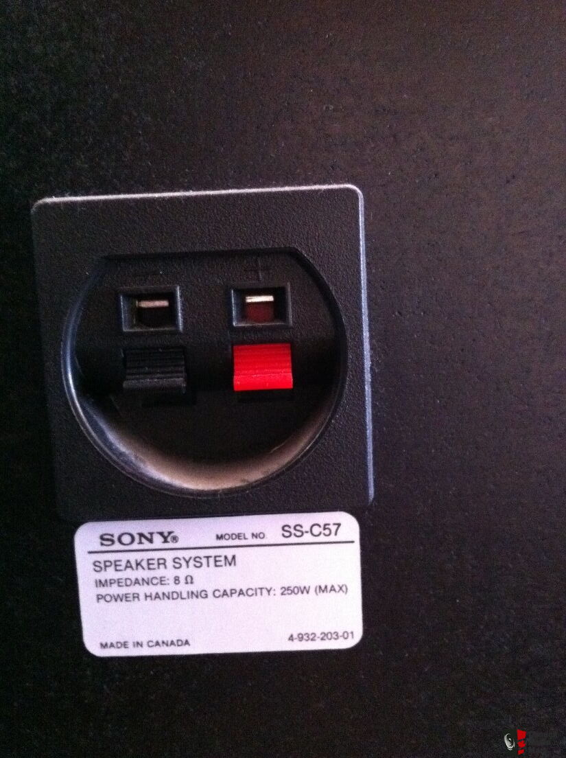 Sony SS-C57 3 Way Speakers Photo #1834199 - Canuck Audio Mart