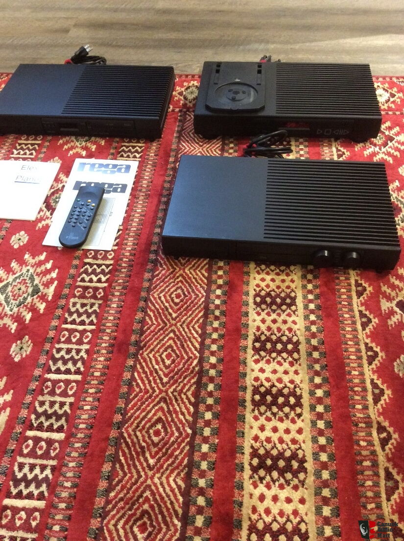 REGA System, PLANET CD, ELEX Integrated amp, Rega RADIO Photo #1835236 ...