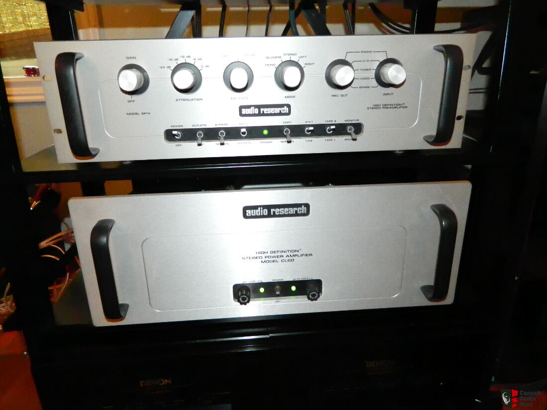 Audio Research SP14 Pre- Amp & Classic 60 Power Amp Photo #1835429 ...