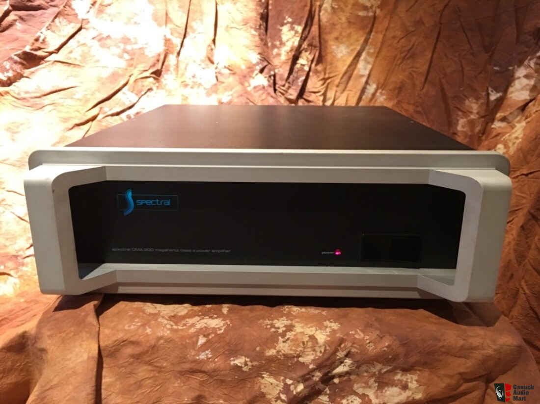 Spectral DMA200 Megahertz Class A Amplifier - RECAPPED Photo #1835836 ...