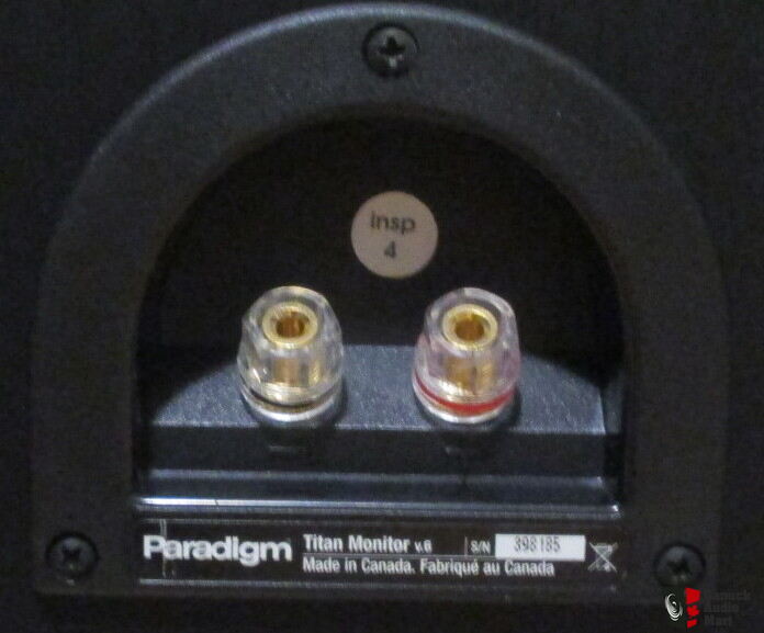 Paradigm Titan Monitor V.6 speakers and stands Photo #1837843 - US ...