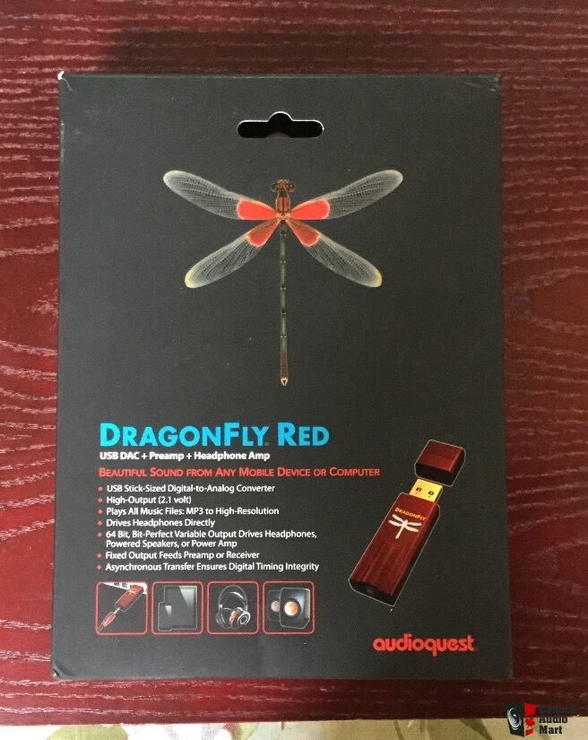 Audioquest Dragonfly Red Package Photo #1838004 - UK Audio Mart