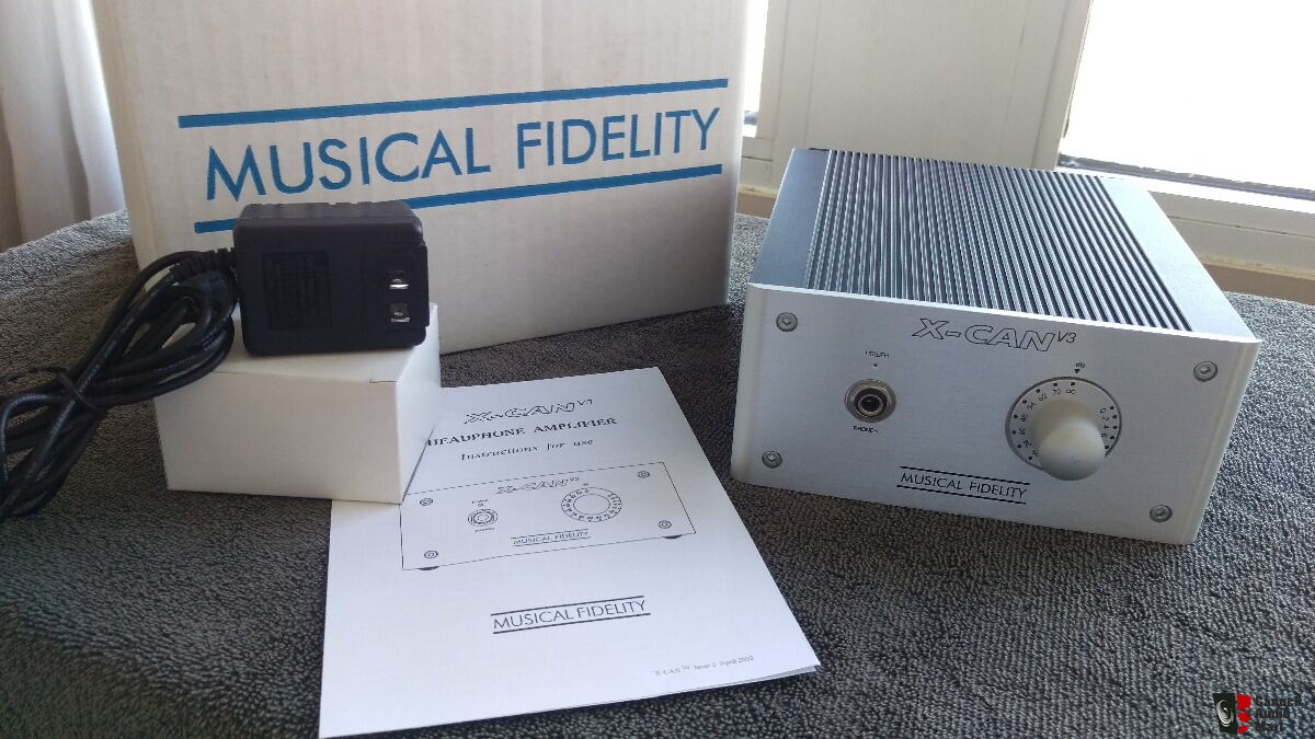 Musical Fidelity X-CAN v3 Headphone Amplifier Photo #1840509 - UK Audio ...