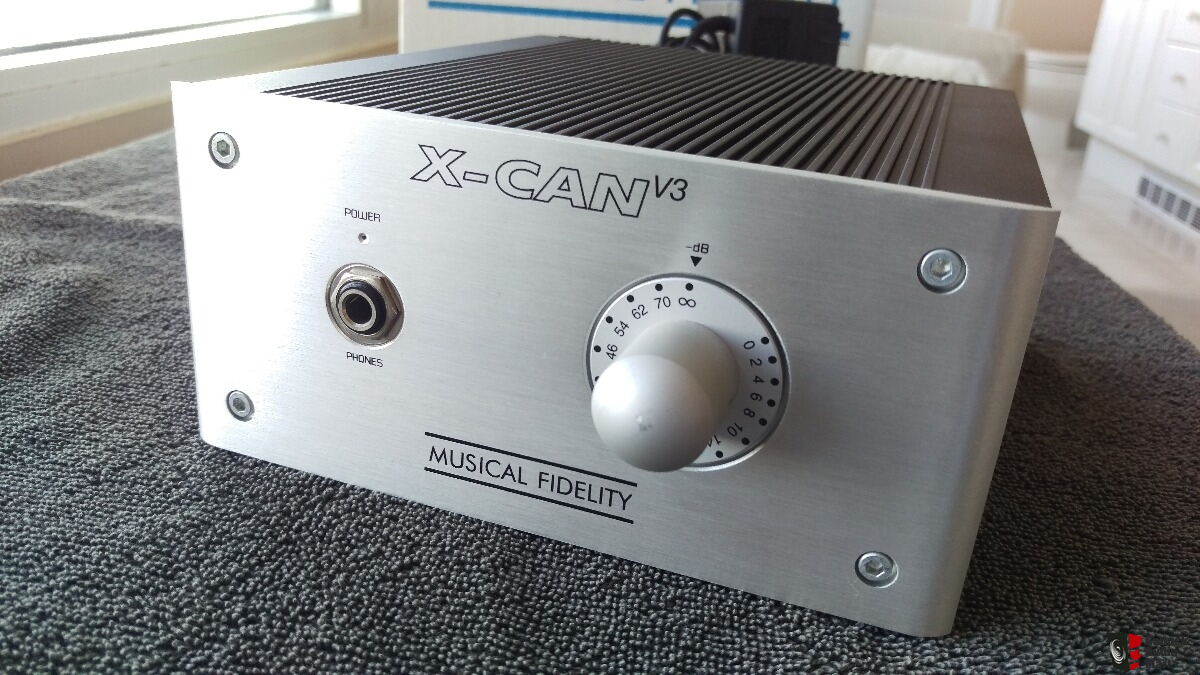 Musical Fidelity X-CAN v3 Headphone Amplifier Photo #1840507 - UK Audio ...