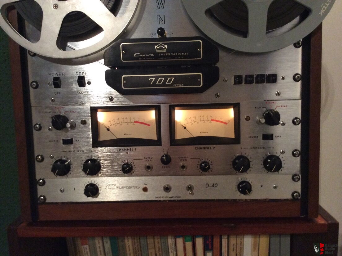 Crown SX 724 reel to reel tape recorder Photo #1843509 - UK Audio Mart