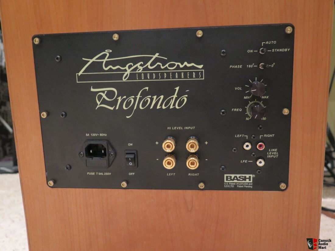 Angstrom Profondo sub local sale only Photo #1850470 - UK Audio Mart