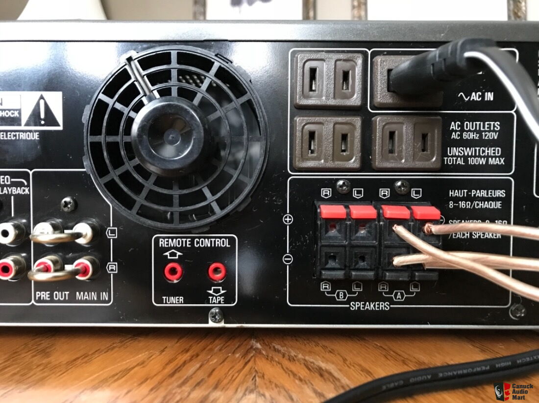 Serviced 1990 Technics SU-G50 Stereo Integrated Amplifier JAPAN Crafted ...