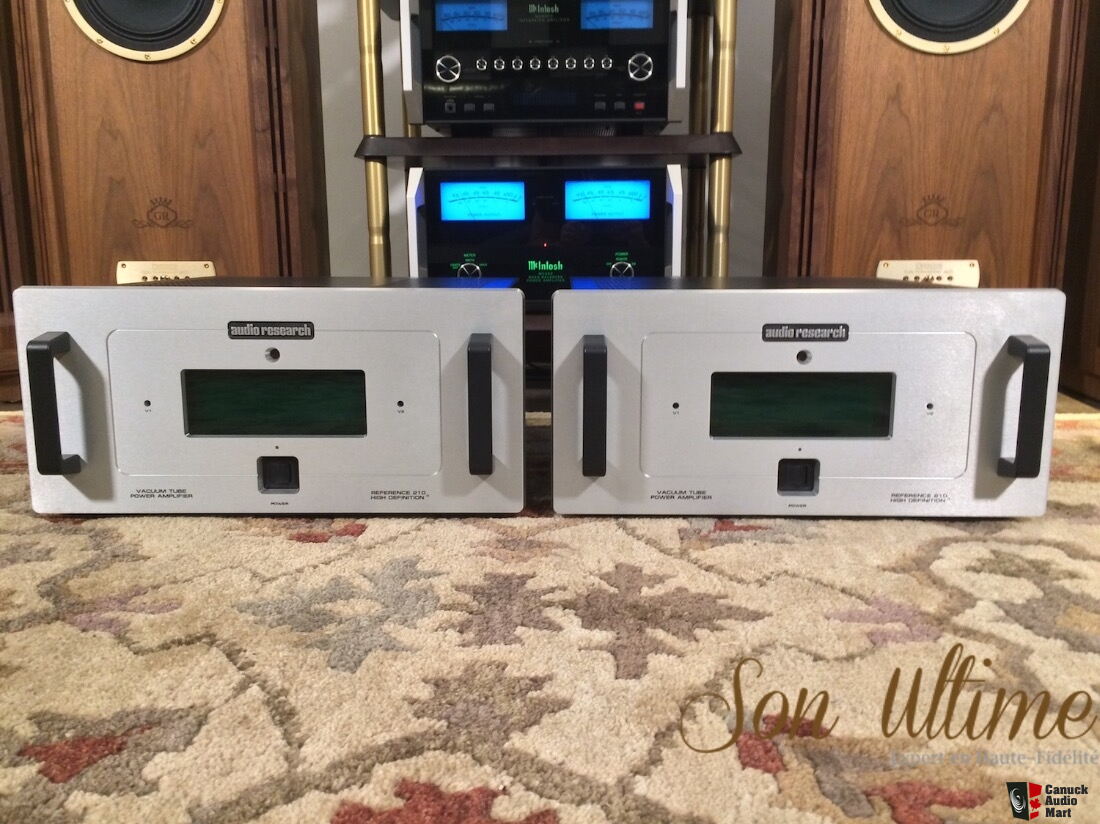 Audio Research Reference 210 Pair (Used) Photo #1856462 - US Audio Mart