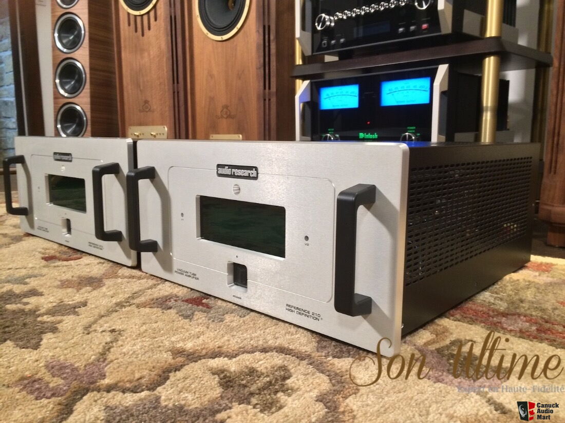 Audio Research Reference 210 Pair (Used) Photo #1856462 - US Audio Mart