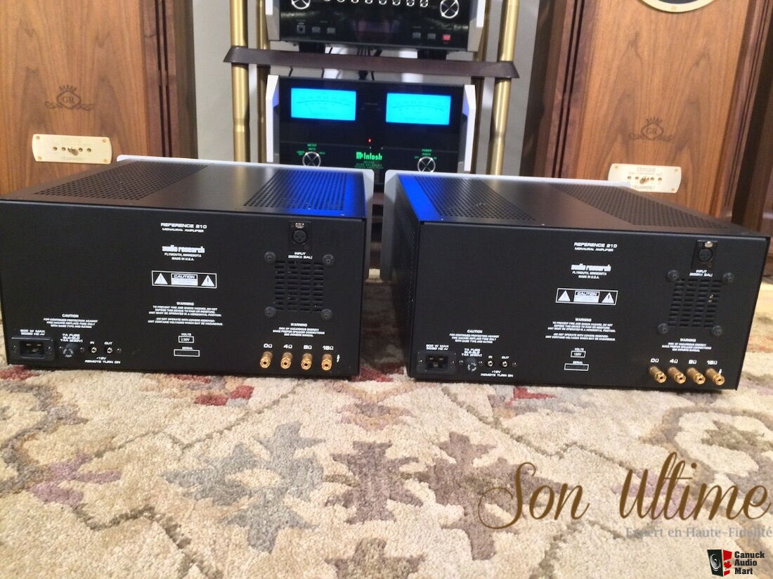 Audio Research Reference 210 Pair (Used) Photo #1856464 - US Audio Mart