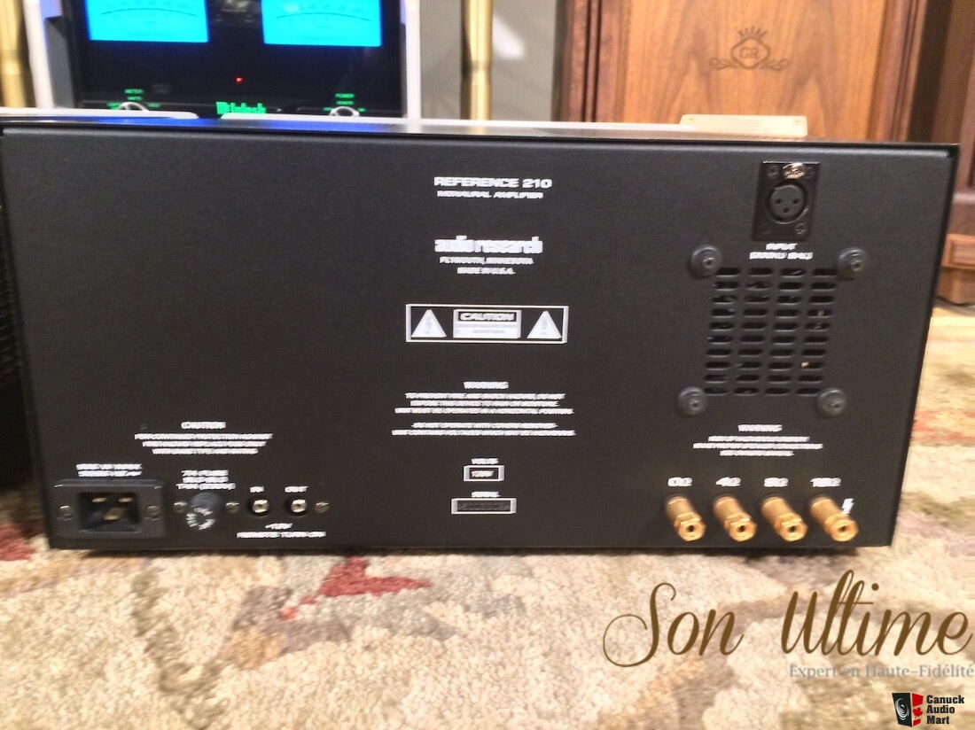 Audio Research Reference 210 Pair (Used) Photo #1856469 - UK Audio Mart