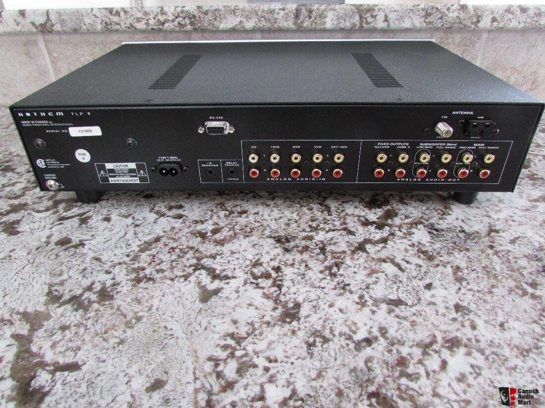 Anthem TLP 1 Preamp in as new condition by Sonic Frontiers Photo ...