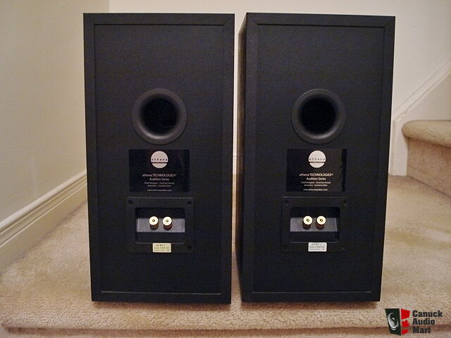 Athena AS-B2-1 bookshelf speakers w/bonus car sub-woofer Photo #1861672 ...