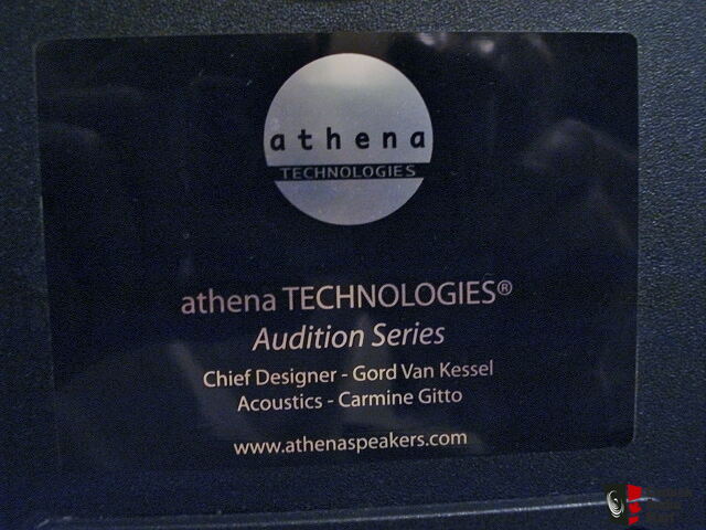Athena AS-B2-1 bookshelf speakers w/bonus car sub-woofer Photo #1861675 ...