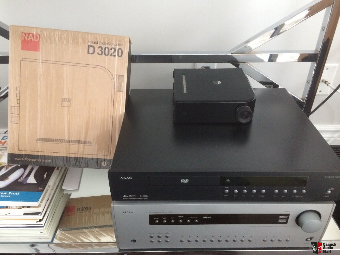 Arcam AVR 300 silver - no remote, no box For Sale - Canuck Audio Mart
