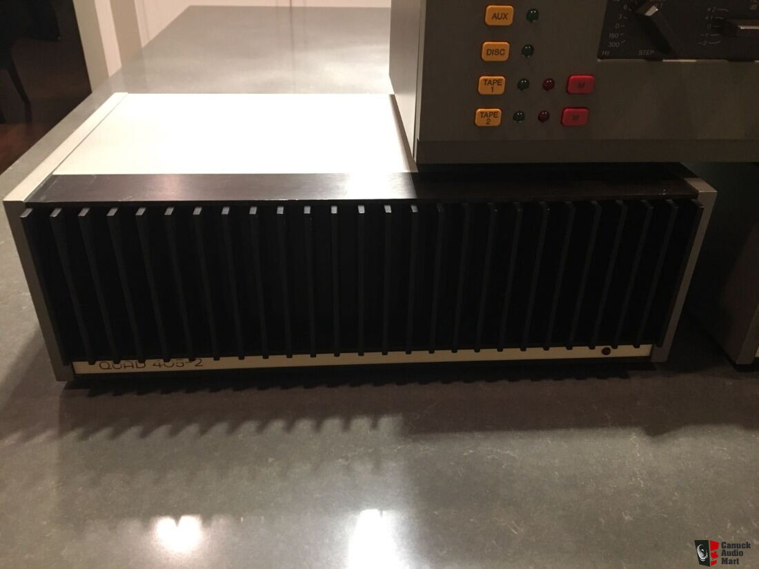 Quad 44 Preamp and 2 - Quad 405-MKII MONO BLOCK Amps - Will seperate ...