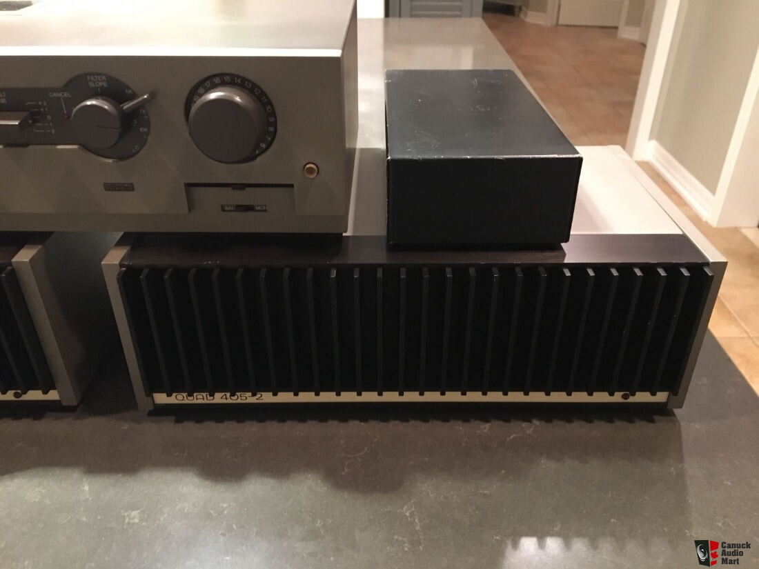 Quad 44 Preamp and 2 - Quad 405-MKII MONO BLOCK Amps - Will seperate ...