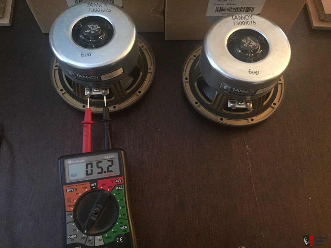Tannoy Prestige Autograph Mini drivers - Gold Dual Concentrics - New in ...