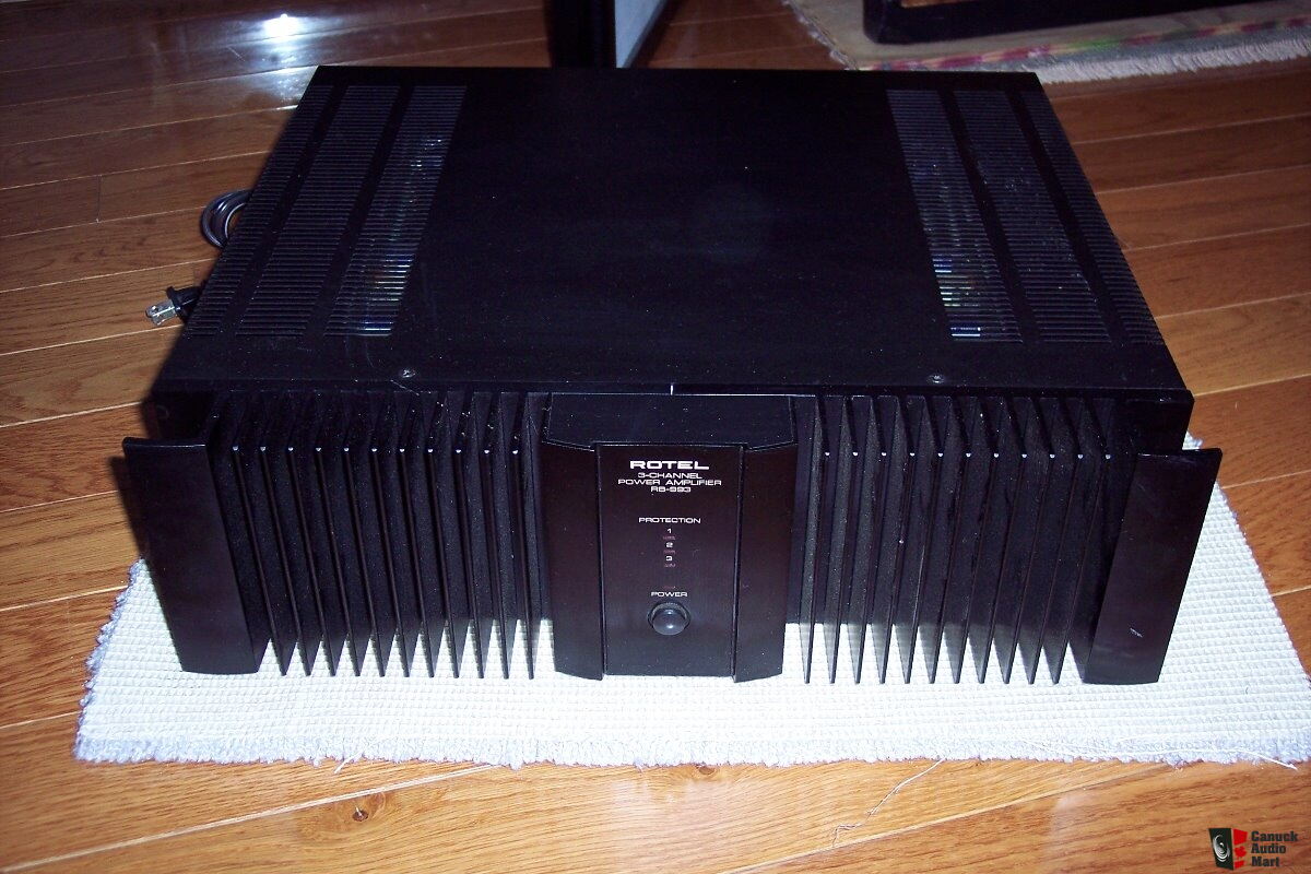 Rotel 3 channel Power Amp 200w/c Balance and RCA inputs For Sale ...