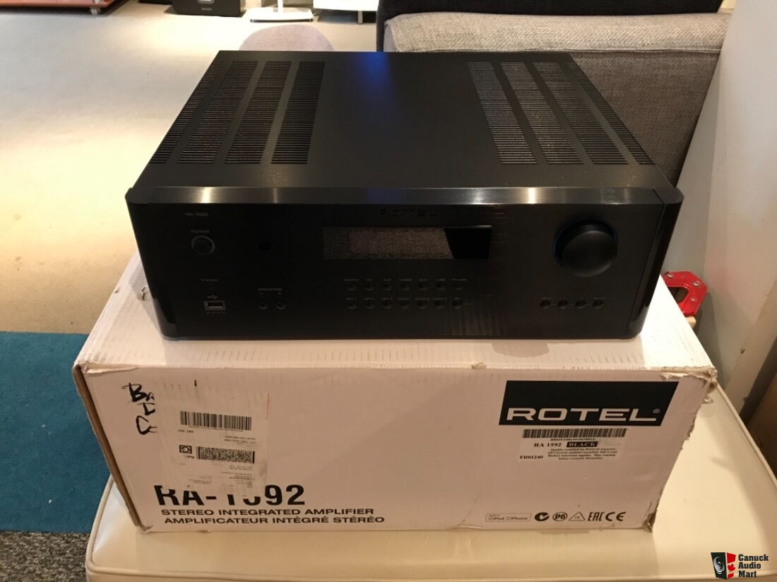Rotel RA-1592 Black Photo #1874354 - US Audio Mart
