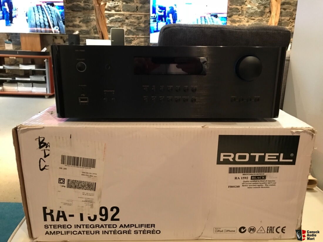 Rotel RA-1592 Black Photo #1874354 - US Audio Mart