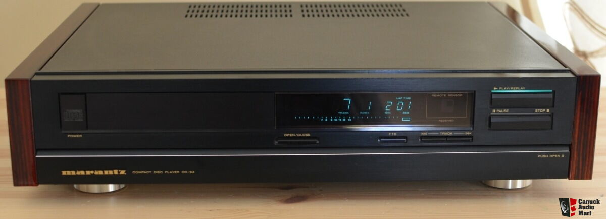 Marantz CD-94 CD Player Philips CDM-1 TDA-1541A U*S*A Design Photo ...