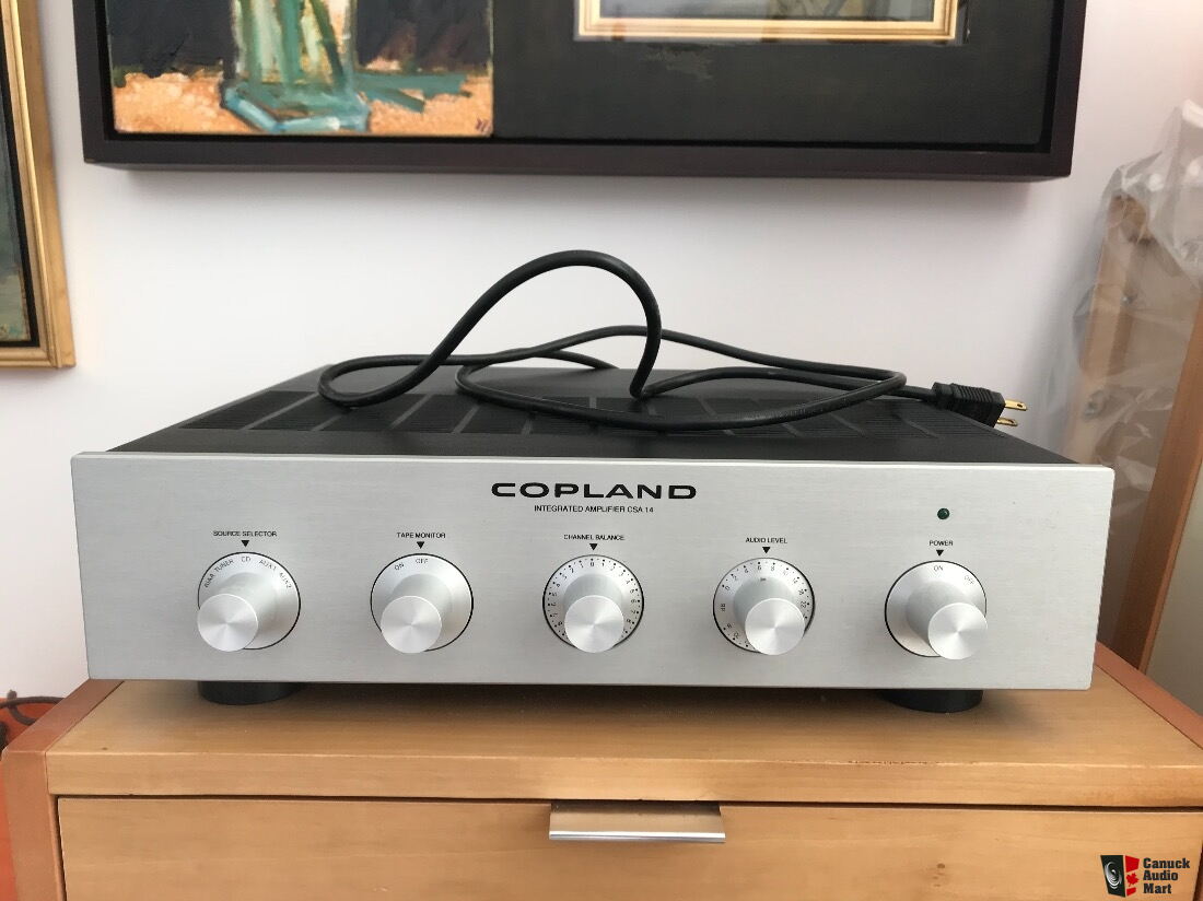 Copland CSA 14 Hybrid Integrated Amplifier For Sale - Canuck Audio Mart
