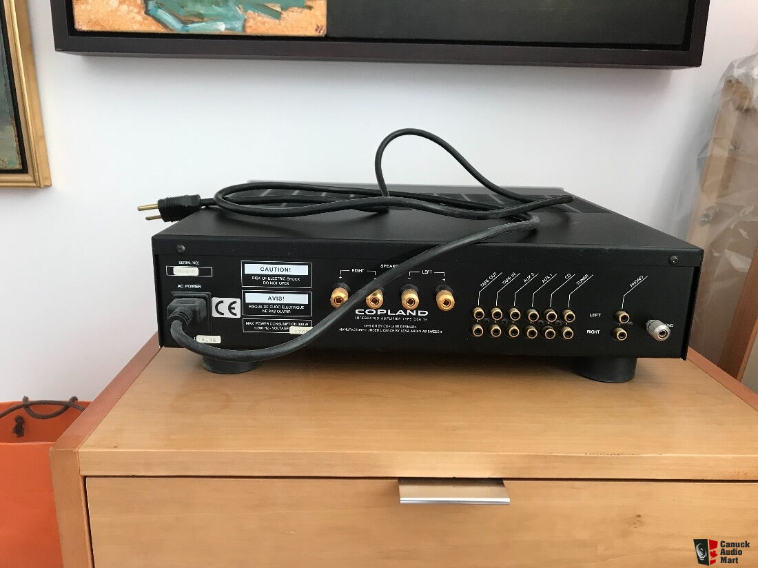 Copland CSA 14 Hybrid Integrated Amplifier Photo #1876334 - Canuck ...