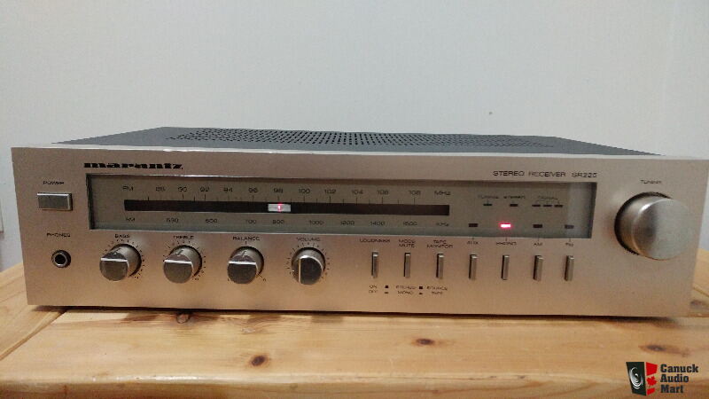 Marantz SR225 AM/FM Stereo Receiver 25WPC Photo #1879929 - Canuck Audio ...
