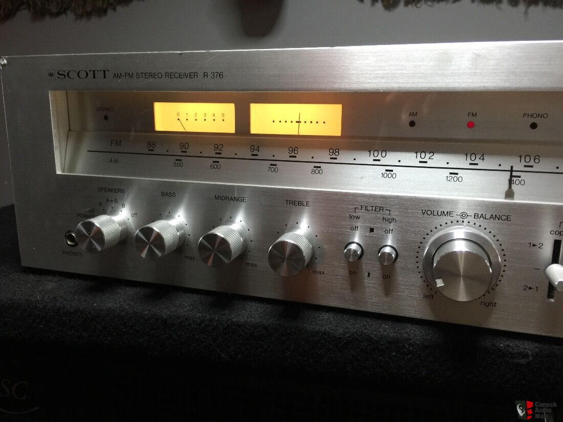 Vintage HH Scott R-376 stereophonic receiver (1975-76) Photo #1881033 ...