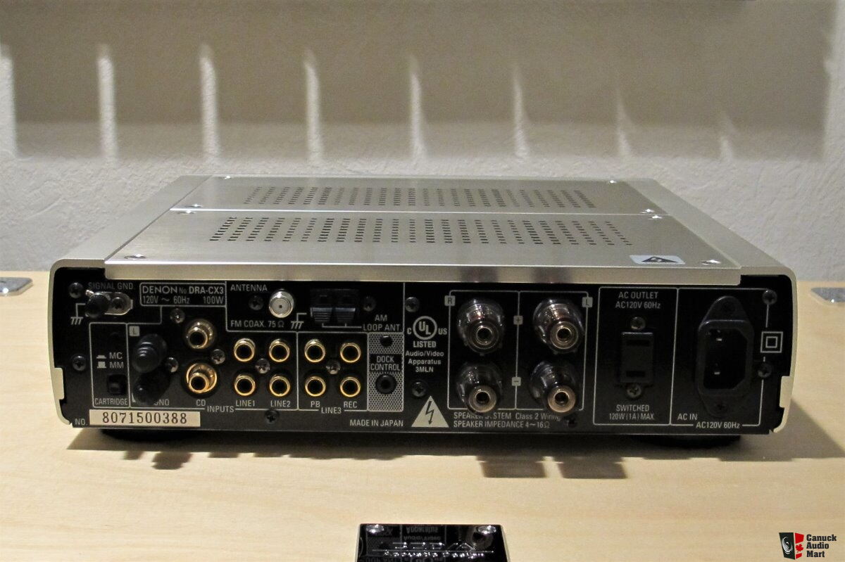 Denon DRA-CX3 receiver - MINT (SOLD TO TOM) !!! Photo #1881218 - UK ...