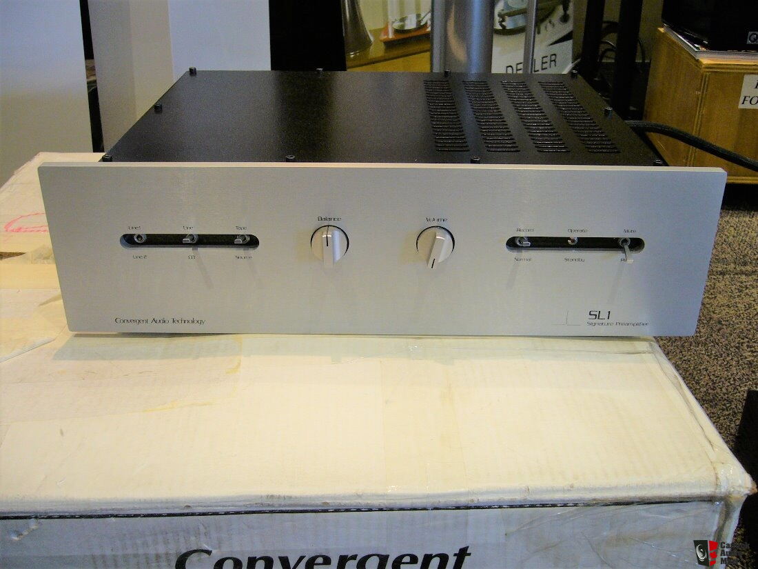 Convergent Signature SL1 MKIII Tubes Preamp with MM/MC Phono Photo ...