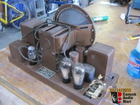 Antique tube Amp 1930 Photo #1883251 - Canuck Audio Mart