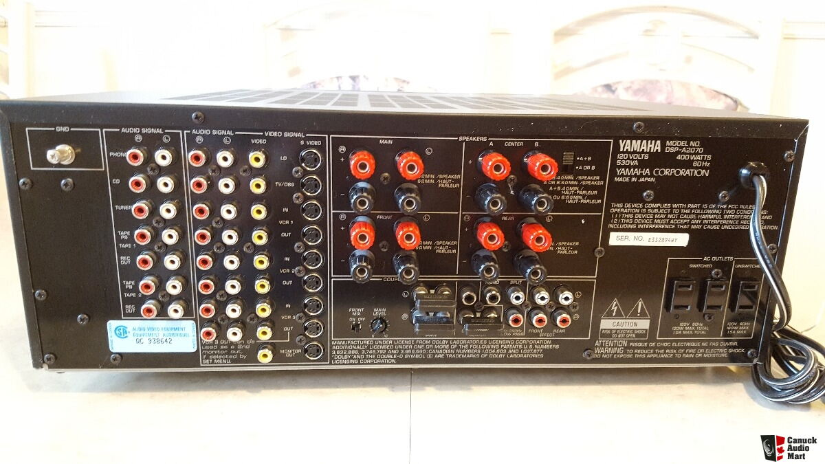 Yamaha DSP-A2070 For Sale $150 OBO * Pending Sale Photo #1884097 - UK ...