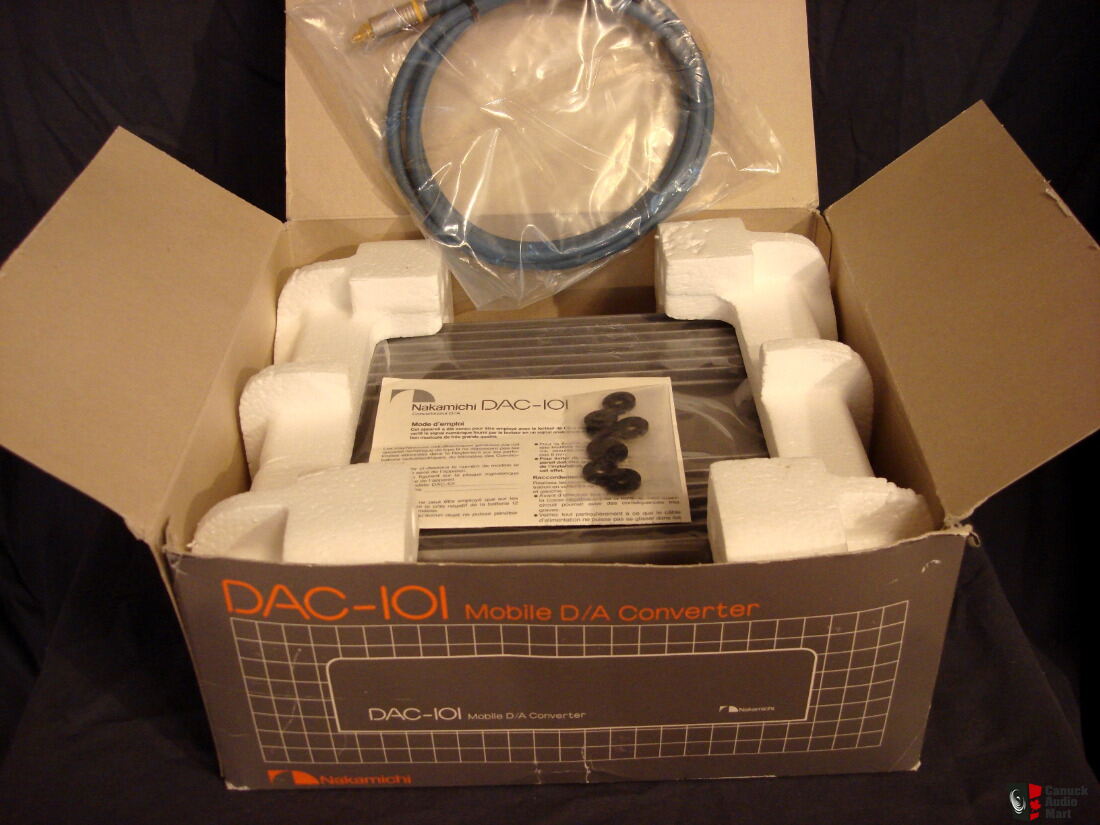 Nakamichi DAC-101 Dual TDA1541A DAC R2R multibit (New in box) Photo ...
