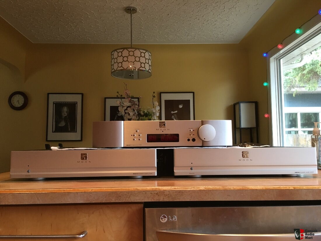 Moon 350P + Moon 400M's For Sale - Canuck Audio Mart