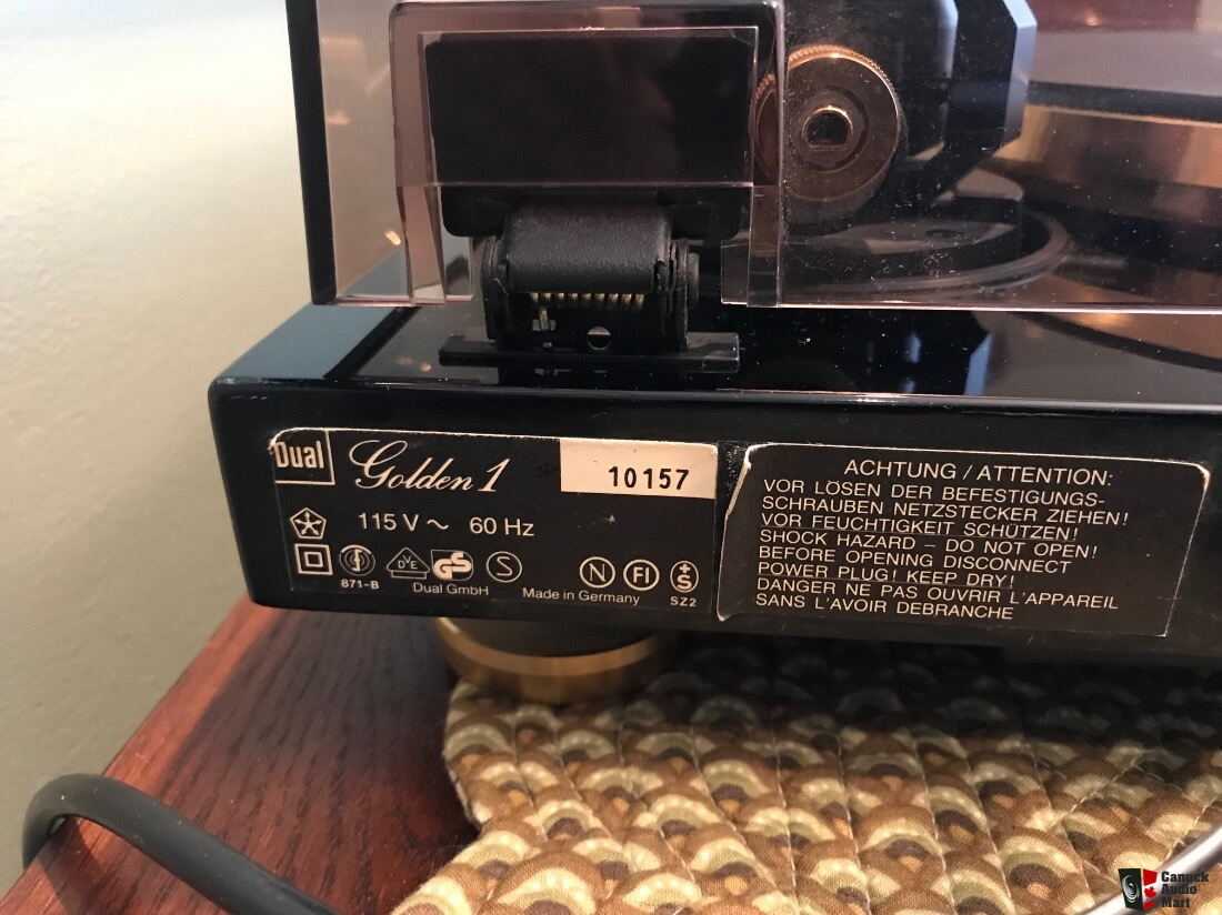 Dual CS7000 Golden 1 Turntable Photo #1896343 - Canuck Audio Mart