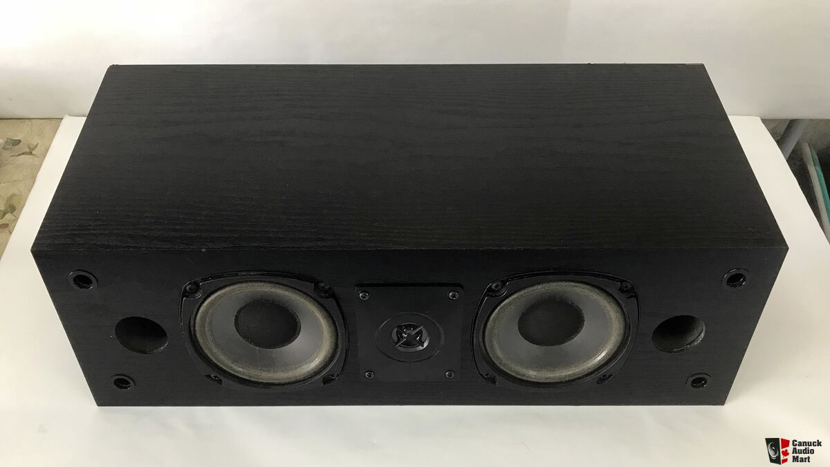 Mirage MCC-R Shielded Full Range Dialog Center Channel Speaker Photo ...