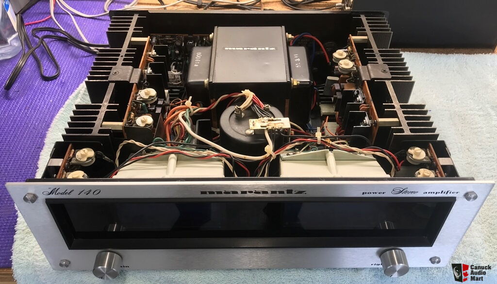 Marantz Model 140 Amplifier,Model 3200 Pre Amp and Model 104 Tuner ...