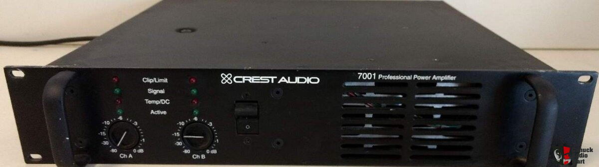 Legendary Amplifier '' Crest '' 7001 Made in U.S.A Photo #2078339 - US ...