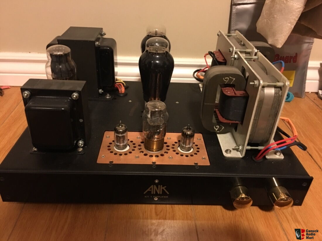 ANK kit 10 300B SET amp upgraded with silver wires and WBT posts Photo ...
